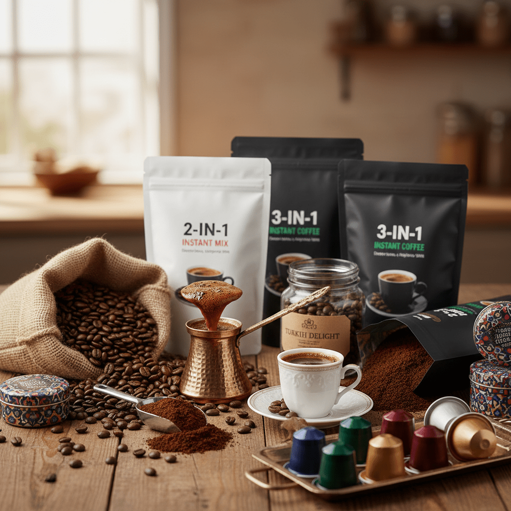 B2B Wholesale Coffee: Turkish & Instant – Aladdin Business